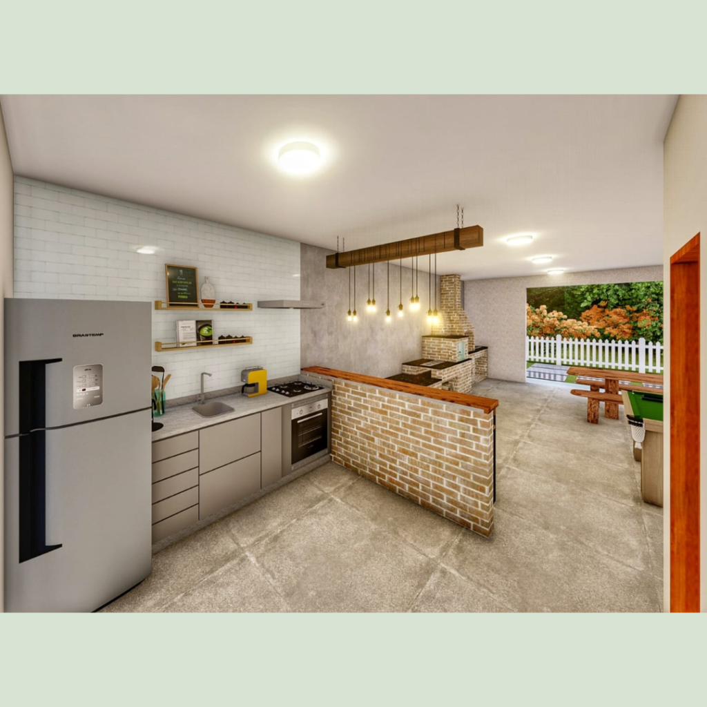 Edícula P008C / Casa de Campo - 3 Quartos